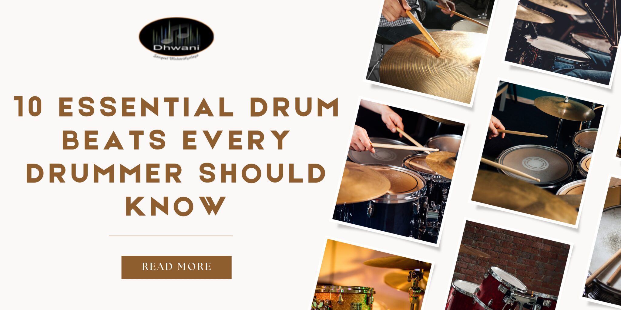 10 Essential Drum Beats for Drummers | Dhwani Sangeet